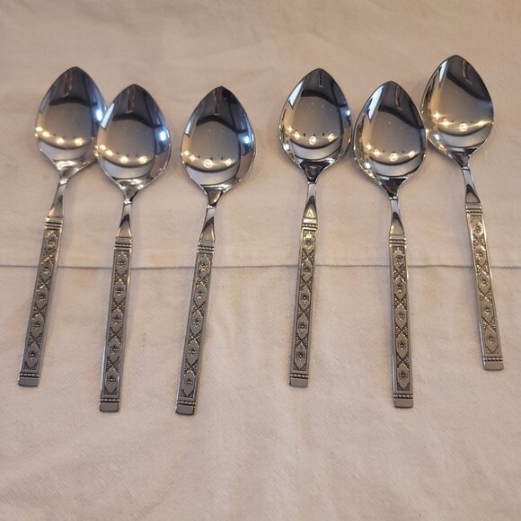 Oneida | Dining | Oneida Distinction Stainless Lisbon 6 Soup Spoons ...